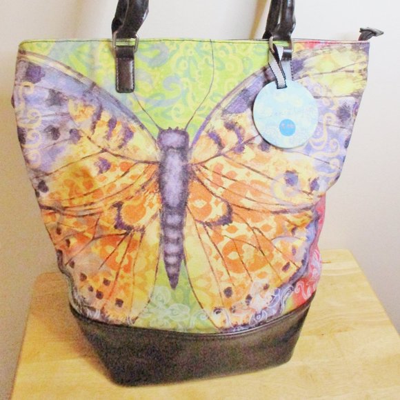 Demdaco | Bags | Nwt Studio By Demdaco Natures Rhapsody Box Tote ...